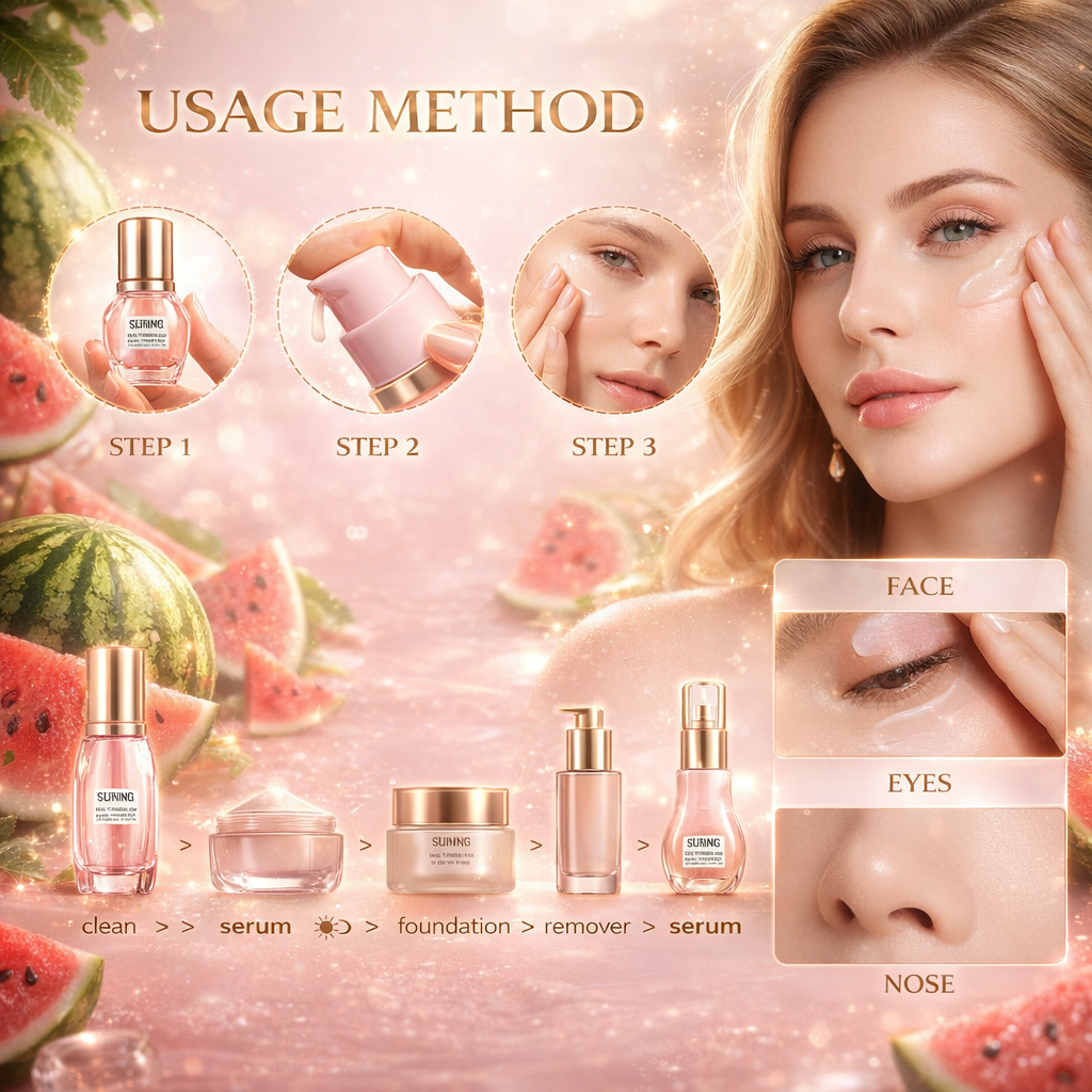 Watermelon Nicotinamide Bulb Essence Glow Recipe Cosmetics Moisturizin ...